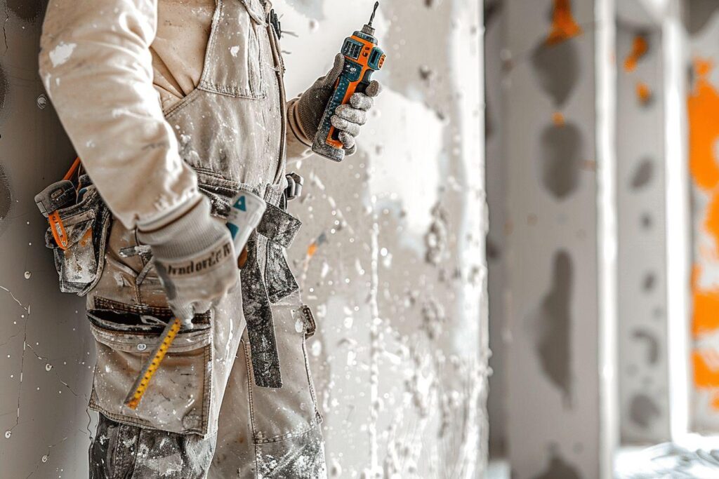 Temps et prix de pose du placo au m2 : durée et tarif pour votre chantier – ITHEC